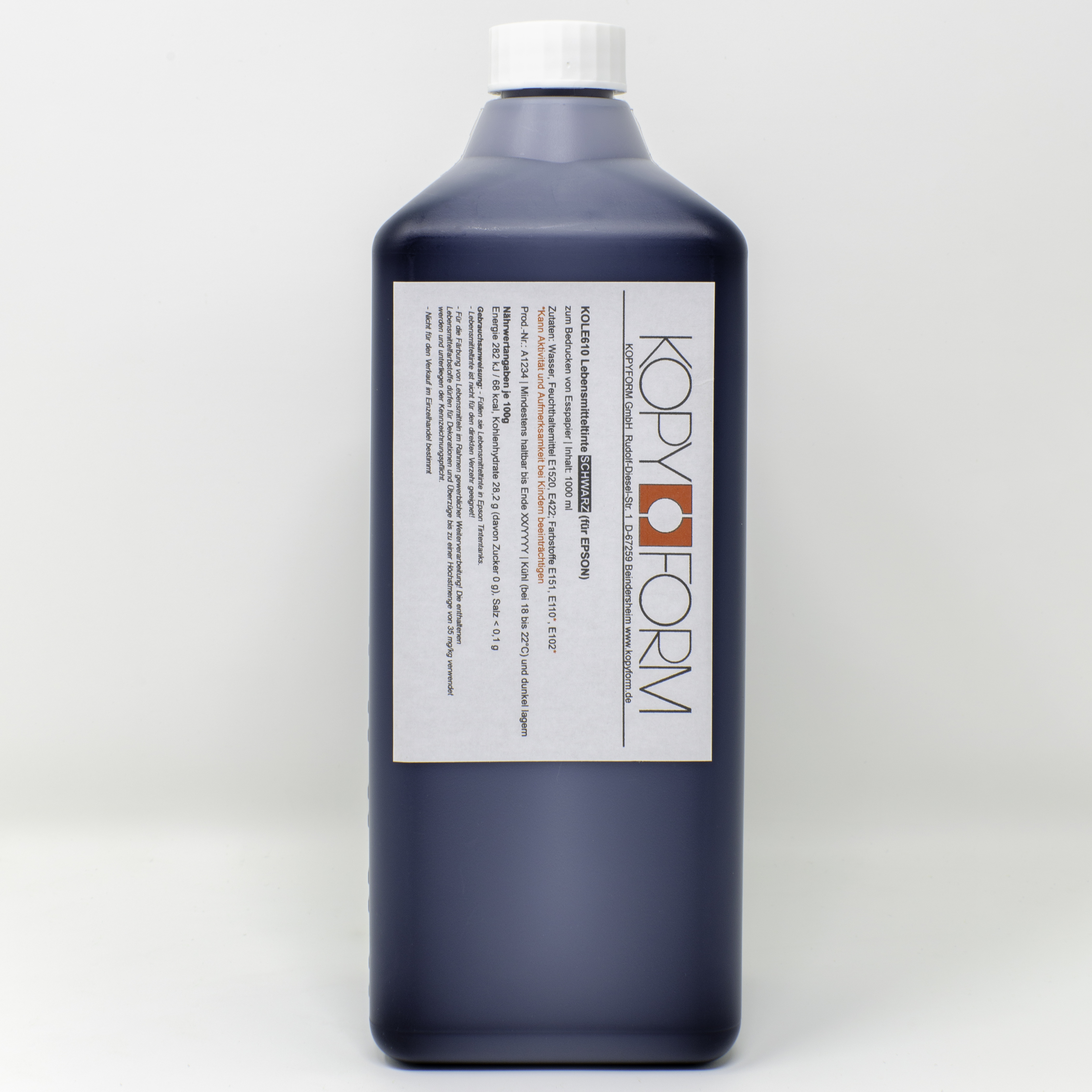 Edible Ink for Epson EcoTank & CISS Printers | KOPYFORM