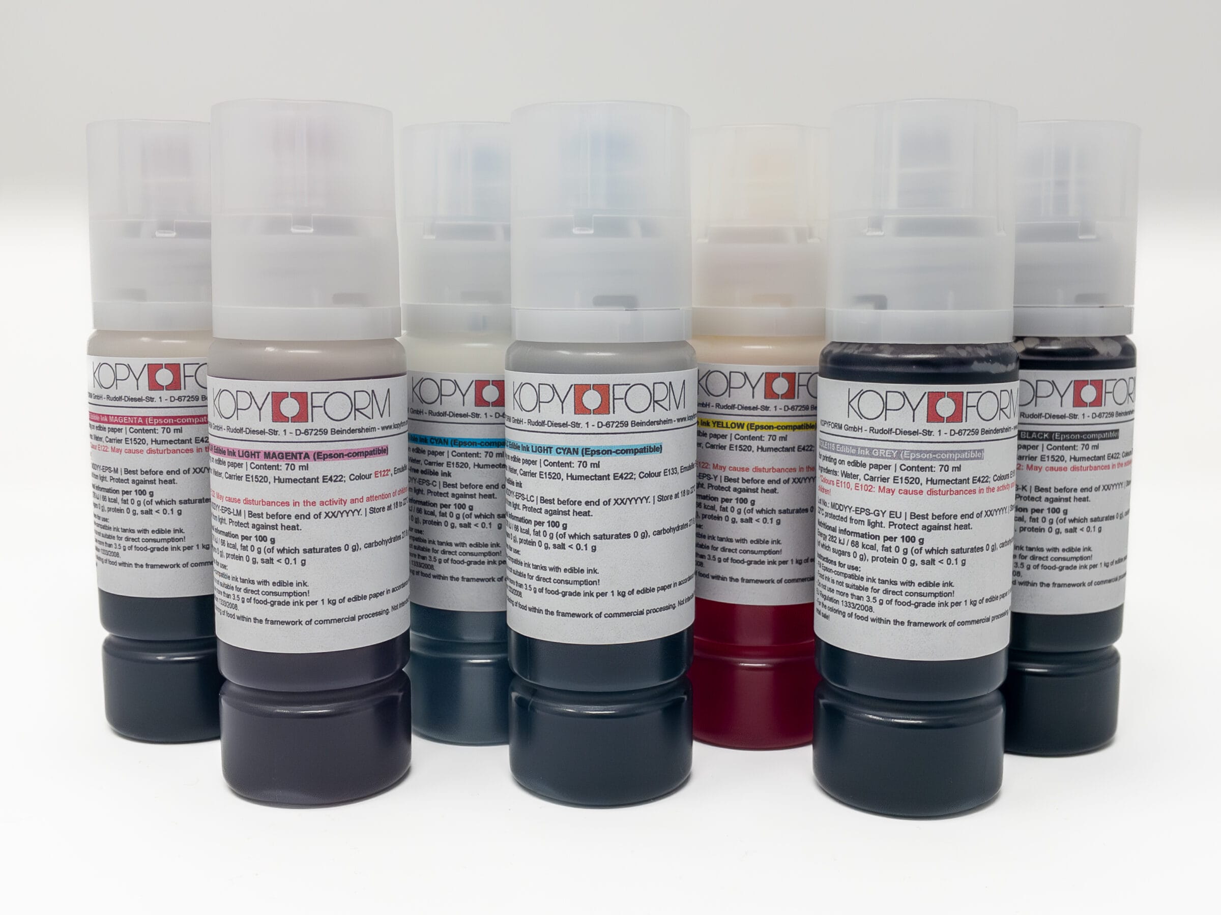 Edible Ink for Epson EcoTank & CISS Printers | KOPYFORM
